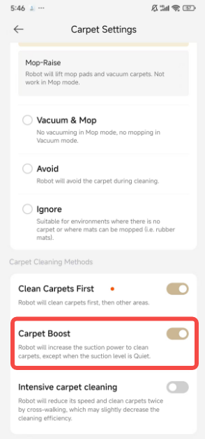 How to Activate Carpet Boost for Powerful Cleaning – Dreame India