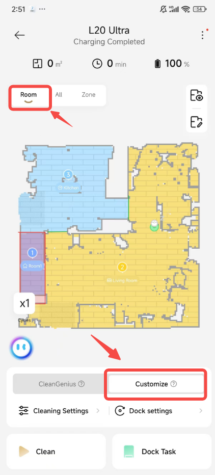 Customizing Your Cleaning Sequence: A Step-by-Step Guide – Dreame India