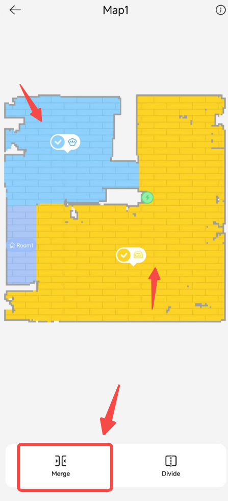 Easily Merging Rooms in Your Dreame Map – Dreame India