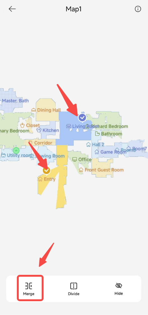 Easily Merging Rooms in Your Dreame Map – Dreame India